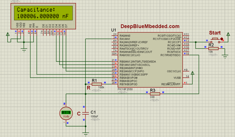Digital Capacitance Meter | How To Measure A Capacitor With ...