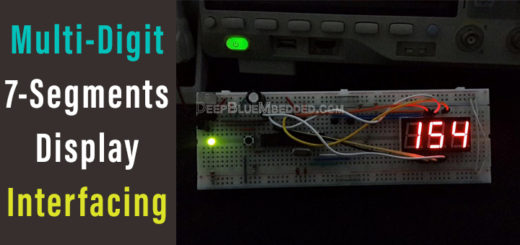 Multiplexing 7-Segment Display With PIC Multi-Digit 7-Segment
