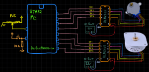 STM32 Stepper Motor Control Library - Unipolar 28BYJ-48 ULN2003