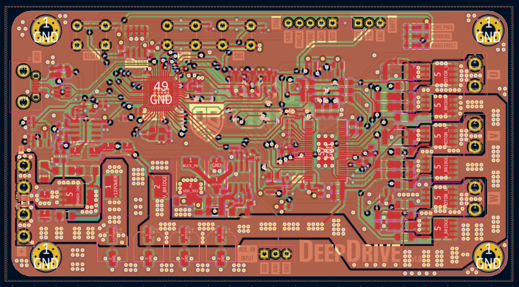 STM32 ESC PCB Design (FOC ESC For BLDC Motors)