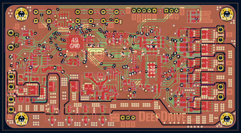 STM32 ESC PCB Design (FOC ESC For BLDC Motors)