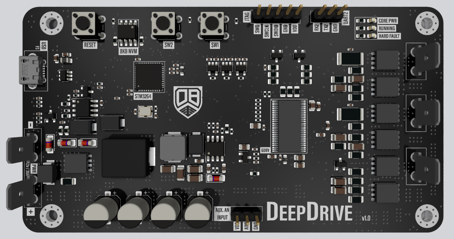 STM32 ESC PCB Design (FOC ESC For BLDC Motors)