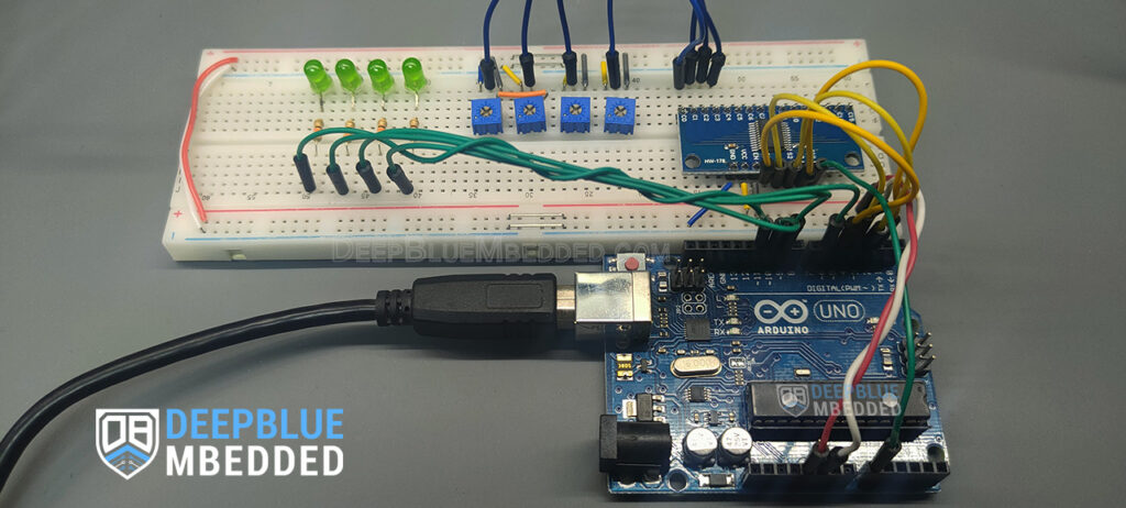 Arduino Cd74hc4067 Analog Multiplexer Library Code Example