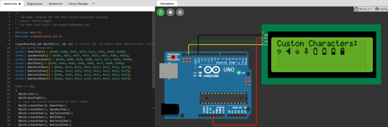 Arduino LCD 20x4 I2C Example (LCD 2004 I2C Tutorial)