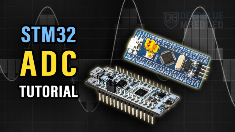 STM32 ADC Injected Channel Conversion Mode With Example