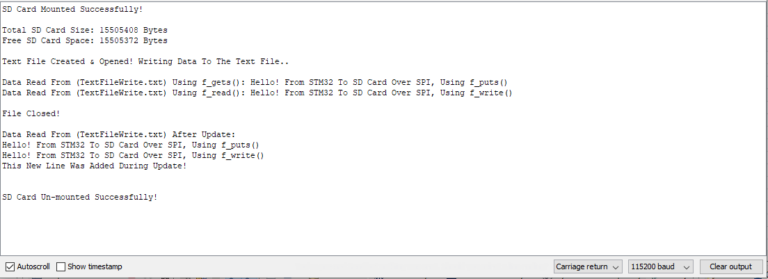 STM32 SD Card SPI & FatFS [Tutorial + Examples] – DeepBlue