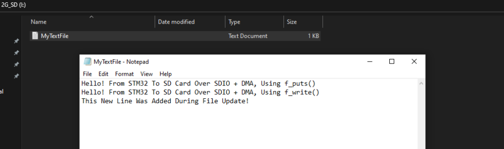 STM32 SDIO DMA Example – DeepBlue