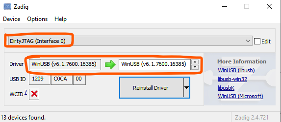 OpenFPGALoader + DirtyJTAG (Pi Pico JTAG) Tutorial | Windows